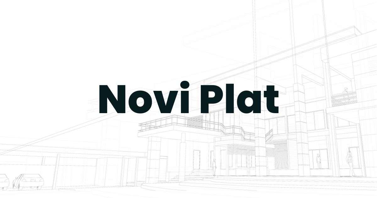 Novi Plat - construction company for smaller residential and business ...